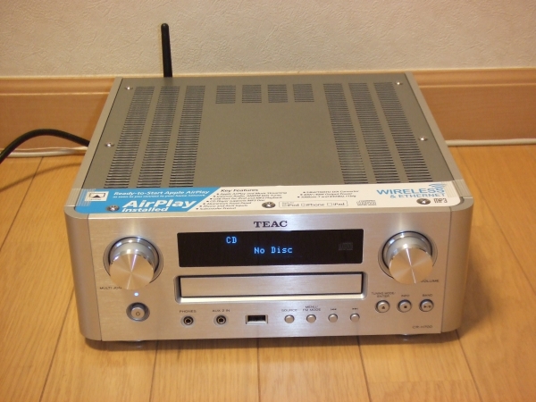 TEAC CR-H700-S AirPlay対応CDレシーバー(一般)｜売買されたオークション情報、yahooの商品情報をアーカイブ公開 - オークファン（aucfan.com）