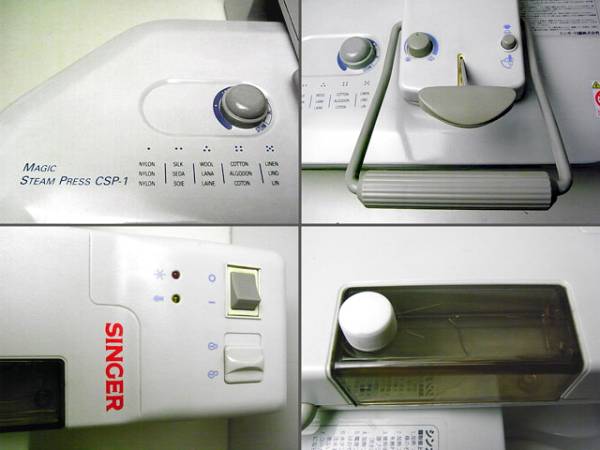 シンガー SINGER マジックスチームプレス CSP-1 elna アイロン(一般)｜売買されたオークション情報、yahooの商品情報を ...