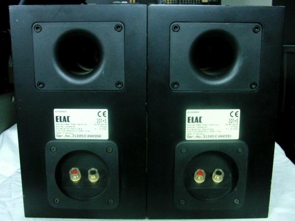au s ELAC 201-S ハイファイ ワイドレンジ スピーカーペア(その他)｜売買されたオークション情報、yahooの商品情報を ...