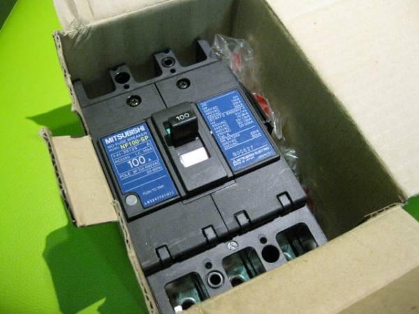 H14 三菱NF100-SP 3P100A ブレーカー(安全ブレーカー)｜売買されたオークション情報、yahooの商品情報をアーカイブ公開 ...