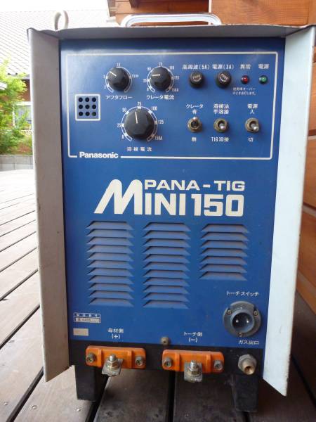 パナソニック TIG溶接機 PANA TIG MINI 150(TIG溶接機)｜売買されたオークション情報、yahooの商品情報をアーカイブ ...