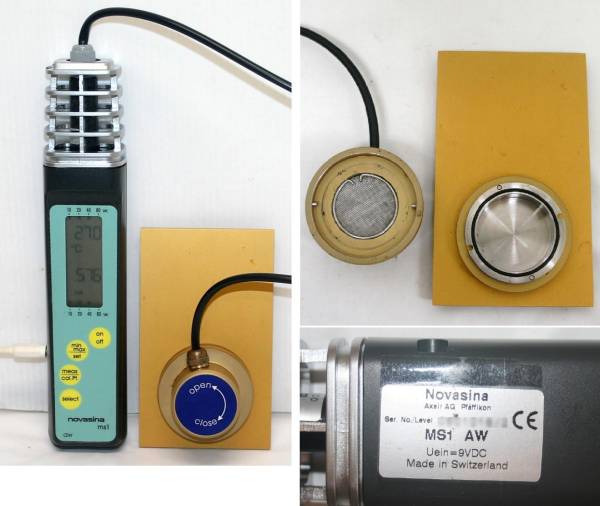 810kd-1 novasina ノバジーナ 水分計 水分活性計 ms1-aw(測定器)｜売買されたオークション情報、yahooの商品情報を ...