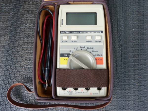 HIOKI 日置電機 デジタルハイテスタ 3200 2(電気計測器)｜売買されたオークション情報、yahooの商品情報をアーカイブ公開 ...