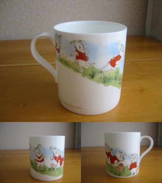 ニッコー山本容子 不思議の国のアリスうさぎマグカップ(陶磁製)｜売買されたオークション情報、yahooの商品情報をアーカイブ公開 ...