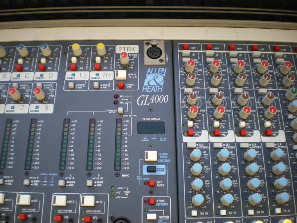 ALLEN&HEATH GL4000 32chミキサー ジャンク品 ケース入り(その他)｜売買されたオークション情報、yahooの商品情報を ...