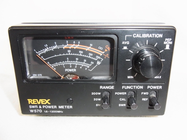 REVEX W570 1.6-1300MHz SWR & POWER METER ジャンク品(アクセサリ)｜売買されたオークション情報 ...