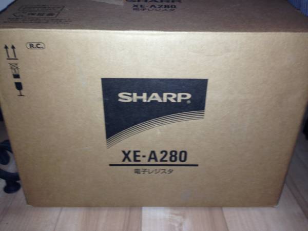 シャープ 電子レジスター XE-A280 ハンドスキャナー付(レジスタ)｜売買されたオークション情報、yahooの商品情報をアーカイブ公開 - オークファン（aucfan.com）