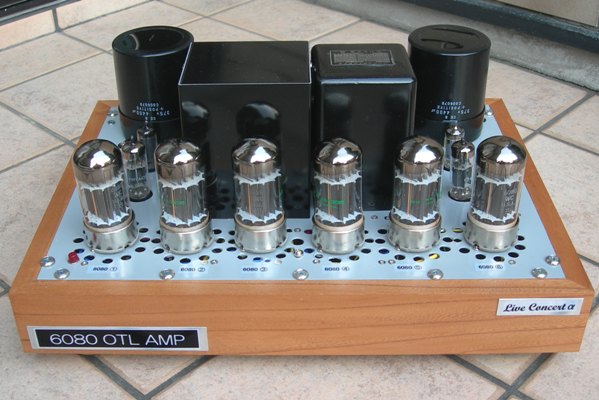 OTL の300Bを志向した三極管 6080真空管アンプ 8Ω以上(本体)｜売買されたオークション情報、yahooの商品情報をアーカイブ公開 ...