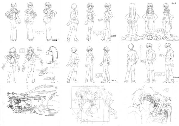 顔のない月 -No Surface Moon THE ANIMATION- 設定資料(原画、設定資料集)｜売買されたオークション情報 ...