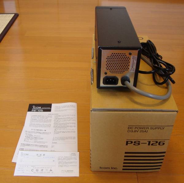ICOM純正 外部電源 PS-126(アクセサリ)｜売買されたオークション情報、yahooの商品情報をアーカイブ公開 - オークファン ...