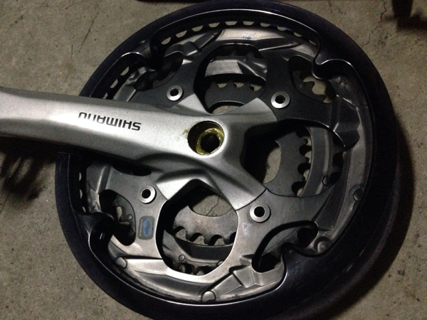 SHIMANO ACERA FC-M361 クランクセットシルバー 175mm(クランク)｜売買されたオークション情報、yahooの商品情報を ...