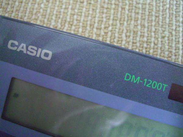 A613-7 CASIO カシオ 電卓2個セット 計算機 DM-1200T 大(カシオ)｜売買されたオークション情報、yahooの商品情報を ...