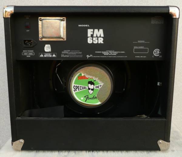 65W Fender フェンダー FM65R ギターアンプ(フェンダー)｜売買されたオークション情報、yahooの商品情報をアーカイブ公開 ...