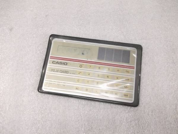レア物 CASIO カシオ SL-800 FILM CARD レトロ電卓(カシオ)｜売買されたオークション情報、yahooの商品情報を ...