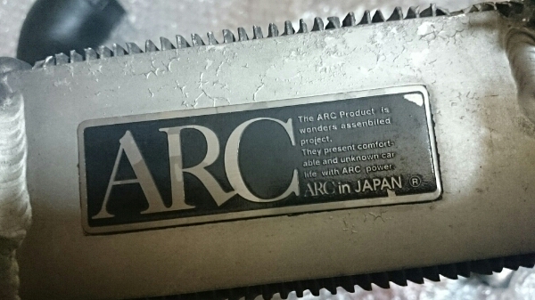 ARC インタークーラー スターレット EP82 EP91 4E-FTE(インタークーラー、オイルクーラー)｜売買されたオークション情報、yahooの商品情報をアーカイブ公開 - オークファン ...