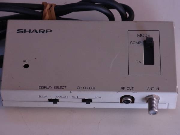 SHARP MZ-2000 RFモジュレータ MZ-1X08 ジャンク C1WB93(その他)｜売買されたオークション情報、yahooの商品情報をアーカイブ公開 - オークファン（aucfan ...