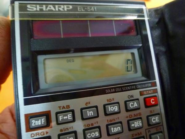 SHARP モデル EL-541 切手OK(カシオ)｜売買されたオークション情報、yahooの商品情報をアーカイブ公開 - オークファン（aucfan.com）