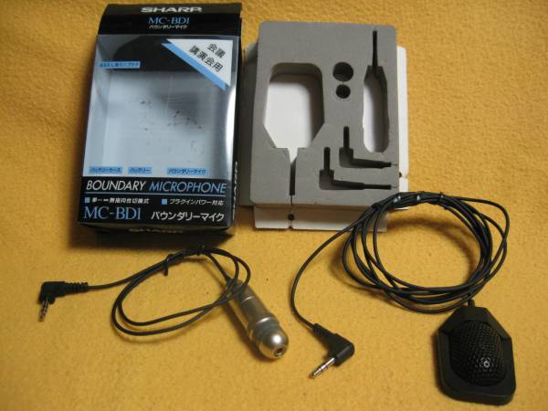 バウンダリーマイク SHARP MC-BD1(コンデンサーマイク)｜売買されたオークション情報、yahooの商品情報をアーカイブ公開 - オークファン（aucfan.com）