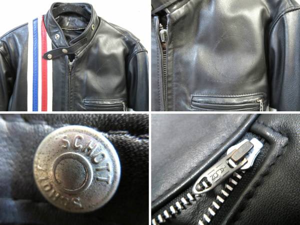Schott ショット イージーライダー 671 ライダースジャケット(ライダースジャケット)｜売買されたオークション情報、yahooの商品 ...