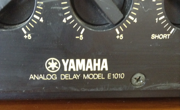 YAMAHA ANALOG DELAY MODEL E1010 エフェクター(ディレイ)｜売買されたオークション情報、yahooの商品情報をアーカイブ公開 - オークファン（aucfan.com）