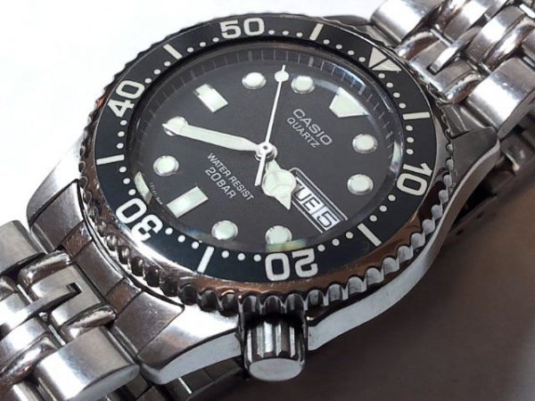 R45 CASIO カシオ MD-700 ♂20気圧防水ダイバー ブラック(カシオ)｜売買されたオークション情報、yahooの商品情報をアーカイブ公開 - オークファン（aucfan.com）