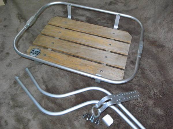 PAUL COMPONENT FlatBed ポール フロントラック シルバー(フロントキャリア)｜売買されたオークション情報、yahooの ...