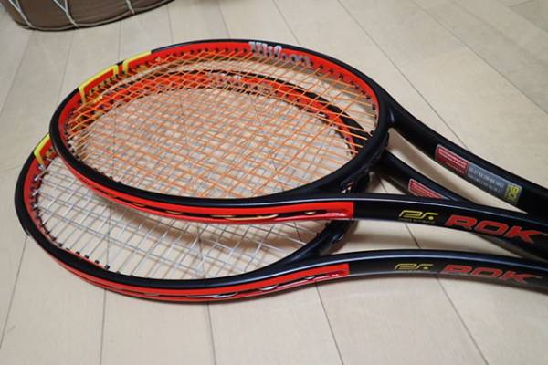 PRO STAFF ROK 93 2本セット プロスタッフ ロック(ウィルソン)｜売買されたオークション情報、yahooの商品情報をアーカイブ ...