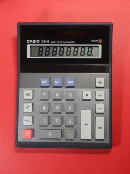 CASIO カシオ DS-8 レトロ電卓 8桁 日本製(カシオ)｜売買されたオークション情報、yahooの商品情報をアーカイブ公開 - オークファン（aucfan.com）