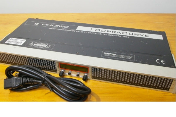 PHONIC i7600 フォニック DUAL 30 BAND DIGITAL GEQ RTA(イコライザー)｜売買されたオークション情報 ...