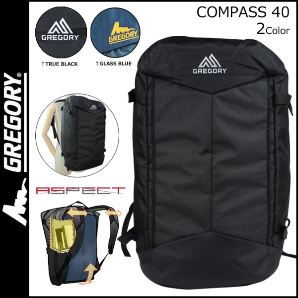 GREGORY compass 40 グレゴリー バックパック コンパス(リュックサック)｜売買されたオークション情報、yahooの商品情報を ...