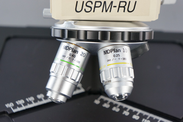 現状販売OLYMPUS USPM-RU工業用顕微鏡対物レンズ×2付 H8FN(顕微鏡)｜売買されたオークション情報、yahooの商品情報をアーカイブ公開 - オークファン（aucfan.com）