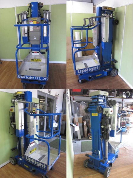 稼働品 パーソナルリフト 可搬式高所作業台 100V UpRight UL25(建設機械、重機)｜売買されたオークション情報、yahooの商品 ...