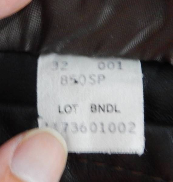 582 ショットschott 850SPサード3RD型レザージャケット黒32(ライダースジャケット)｜売買されたオークション情報、yahooの ...