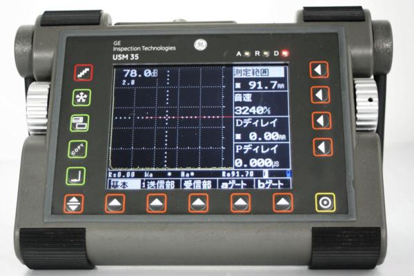 GE ポータブル超音波探傷器 USM 35X RB LEMO(環境測定器)｜売買されたオークション情報、yahooの商品情報をアーカイブ公開 ...
