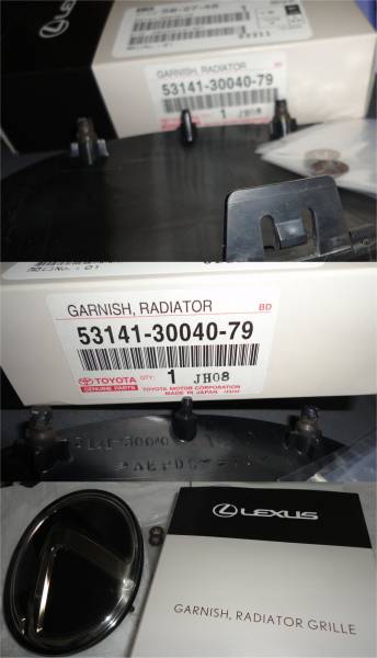 LEXUS エンブレム GENUINE 53141-30040-79 TOYOTA(レクサス)｜売買されたオークション情報、yahooの商品 ...