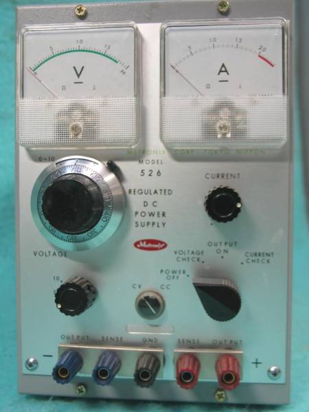 metronix MODEL 526 直流安定化電源 18V-2A(アマチュア無線)｜売買されたオークション情報、yahooの商品情報を ...