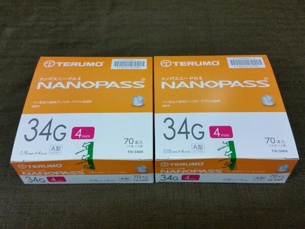 テルモ ナノパスニードルⅡ 34G 4mm A型 70本入 針(その他)｜売買されたオークション情報、yahooの商品情報をアーカイブ公開 ...