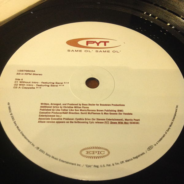 PYT 12” same ol' same ol' Dr.Dre next episode ネタ(R&B、ソウル)｜売買されたオークション情報、yahooの商品情報をアーカイブ公開 ...