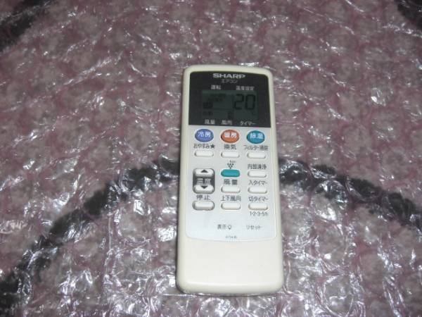 ③ シャープ SHARP エアコンリモコン A734JB(シャープ)｜売買されたオークション情報、yahooの商品情報をアーカイブ公開 - オークファン（aucfan.com）