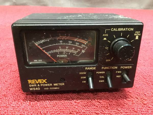 REVEX W540 POWER & SWR METER 現状品(その他)｜売買されたオークション情報、yahooの商品情報をアーカイブ公開 ...