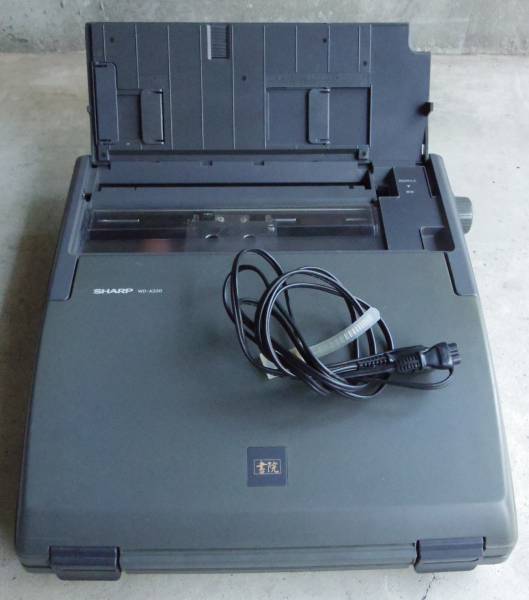 SHARP ワープロ専用機 WD-A330 書院 ジャンク品 レトロ 激安(ワープロ専用機)｜売買されたオークション情報、yahooの商品情報 ...