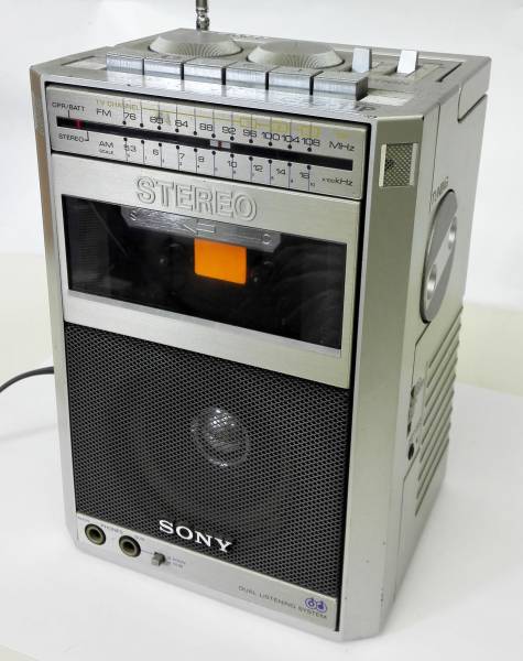 SONY レトロ ラジカセ CFS-11P ミュージカン 電源ケーブル付 ジャンク(ラジカセ)｜売買されたオークション情報、yahooの商品 ...