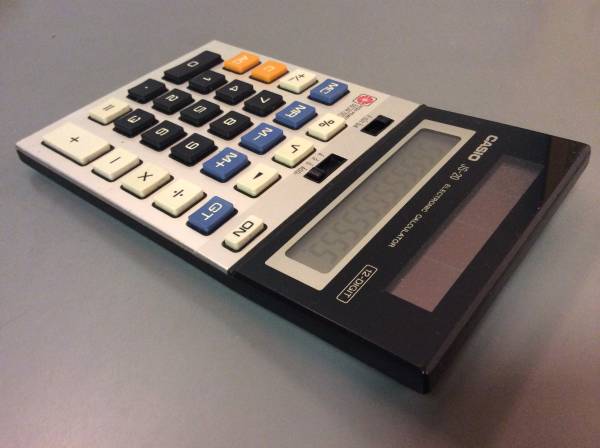 CASIO JS-20 昭和レトロ 計算機 名機 カシオ電卓 動作確認(カシオ)｜売買されたオークション情報、yahooの商品情報をアーカイブ ...