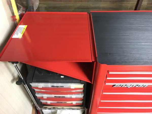 スナップオン SNAP-ON ロールキャブ用折りたたみサイドテーブル KRA412D レッド KRA4008 KRA2007 KRA4813 ...