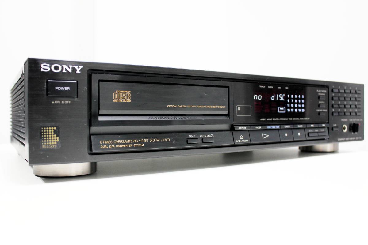 SONY ソニー CDP-770 CDプレーヤー 動作良好品 リモコン付(ソニー)｜売買されたオークション情報、yahooの商品情報を ...