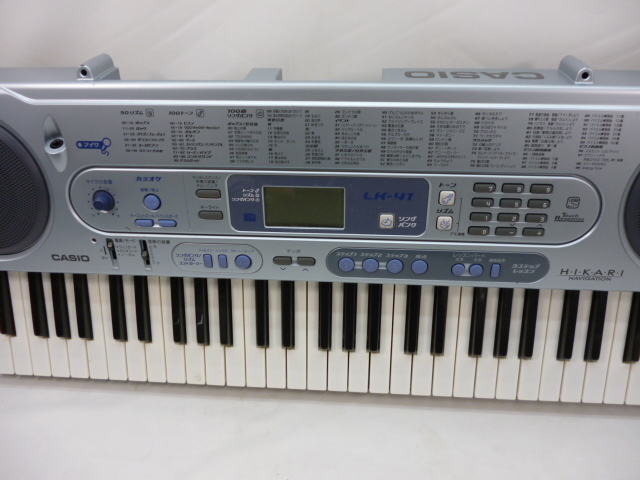 CASIO HIKARI キーボード LK-41 #11987(カシオ)｜売買されたオークション情報、yahooの商品情報をアーカイブ公開 ...