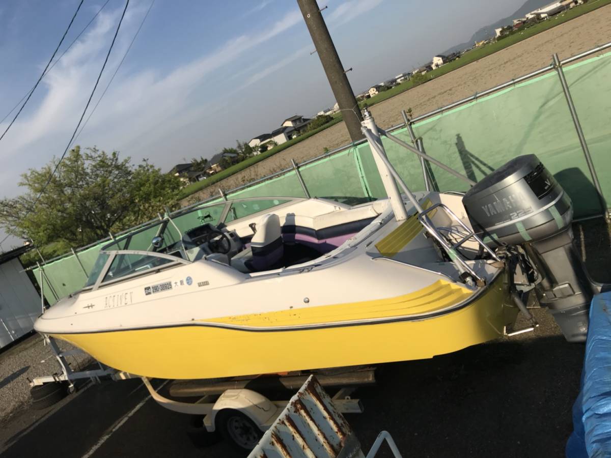 ヤマハ SR23 225馬力.2サイクル YAMAHA SR-23 のSR23(小型モーターボート)｜売買されたオークション情報、yahooの ...