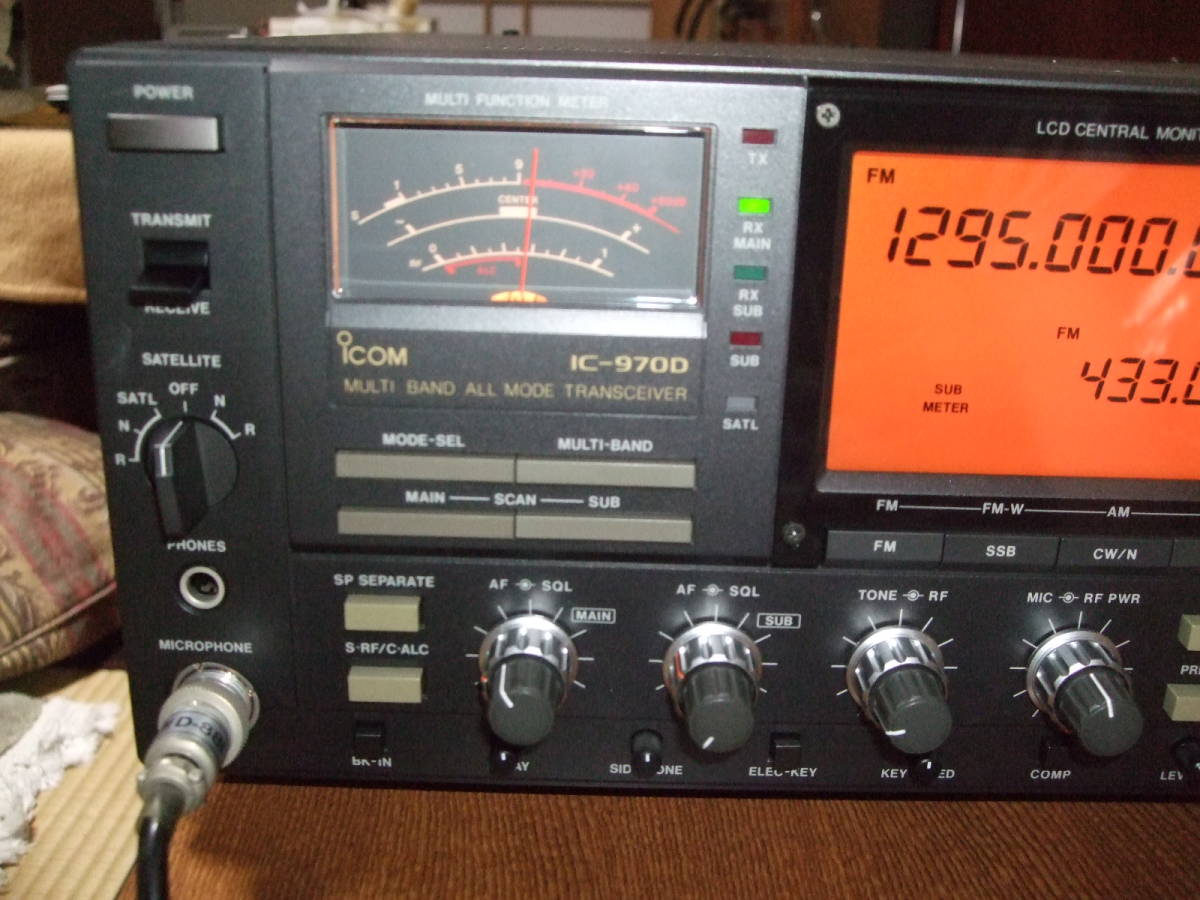 ICOM アイコム IC-970D 144MHz 430MHz 1200MHz 3バンド IC-970 再出品(固定)｜売買されたオークション ...