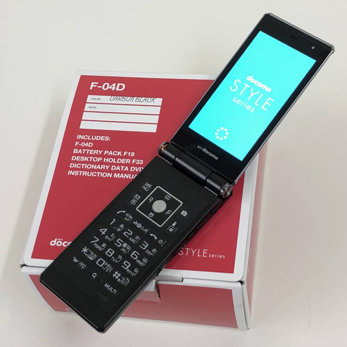 交換 訳あり品 判定〇 docomo F-04D カーボンブラック ガラケー 富士通(携帯電話)｜売買されたオークション情報、yahooの商品 ...