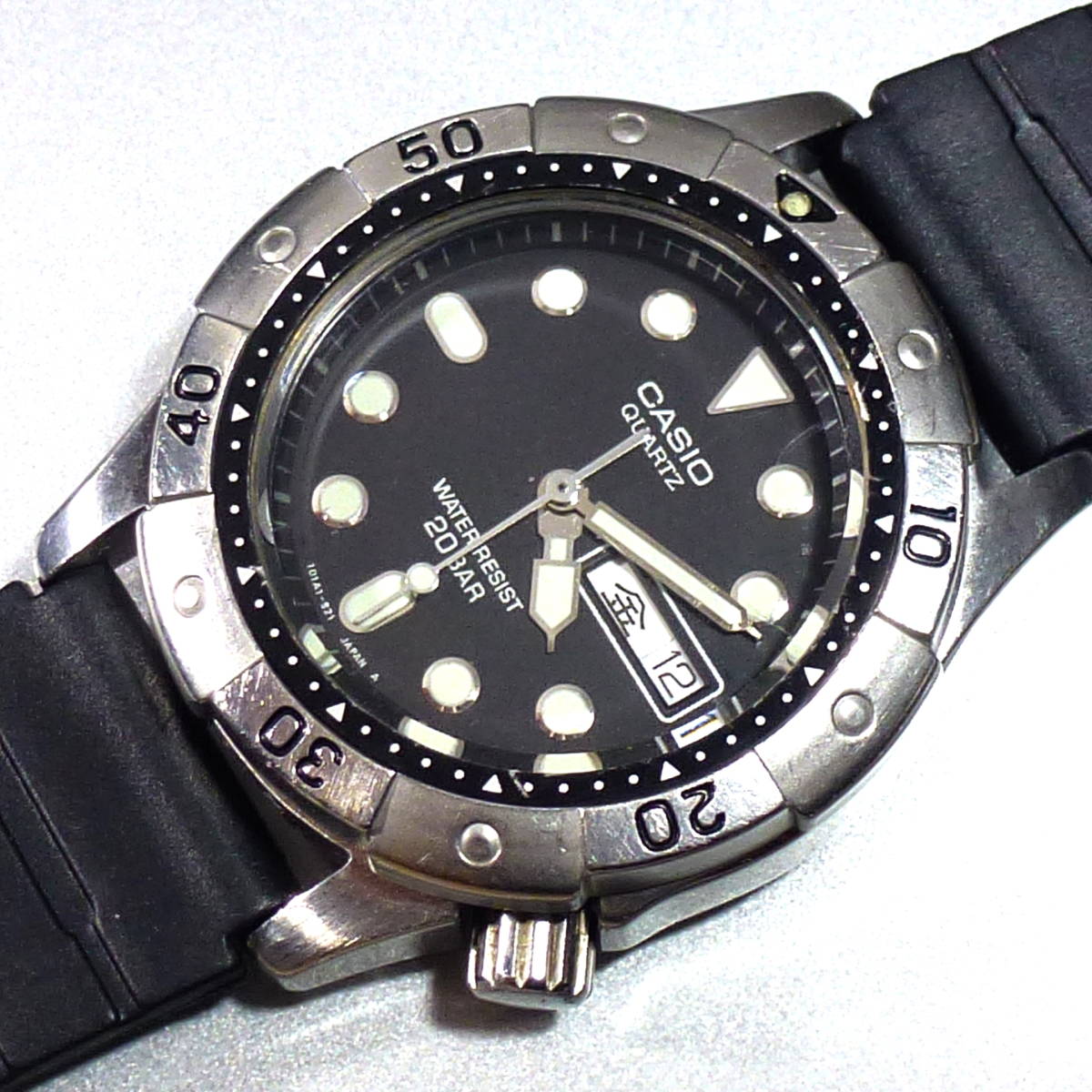 稼働中 カシオ CASIO MD-710 20BAR ダイバー(その他)｜売買されたオークション情報、yahooの商品情報をアーカイブ公開 - オークファン（aucfan.com）